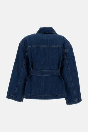 PAROSH Denim Kimono Jacket