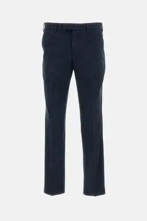 PT TORINO PT01 Master Soft Fine Cover Stretch Trousers Blu