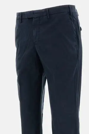 PT TORINO Pantaloni Master Soft Fine Cover Stretch - Blu