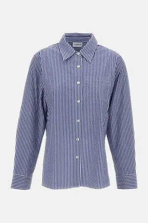 PAROSH Striped Cotton Shirt