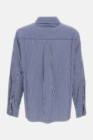 PAROSH Striped Cotton Shirt