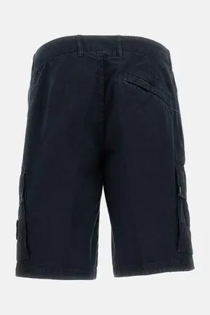Stone Island Cargo Bermuda Shorts - Blue
