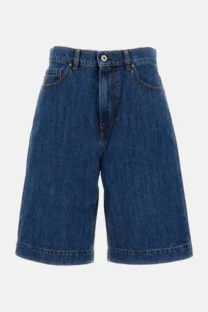PAROSH Denim Bermuda Shorts