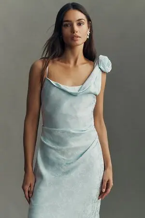 Bhldn Scarf Maxi Slip Dress