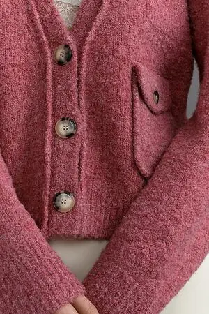 Maeve Long-sleeve V-neck Cardigan Sweater