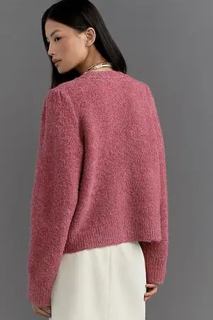 Maeve Long-sleeve V-neck Cardigan Sweater