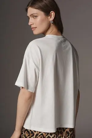 NEVER FULLY DRESSED Boxy T-shirt Top