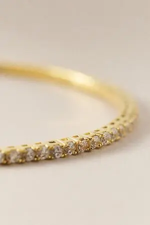 Shashi Bianca Bangle Bracelet