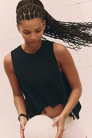 Free People Tempo Tank Top - Black