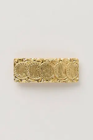 Free People Clue Barrette - Gold