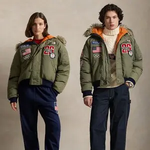Ralph Lauren Team Usa Down Flight Jacket