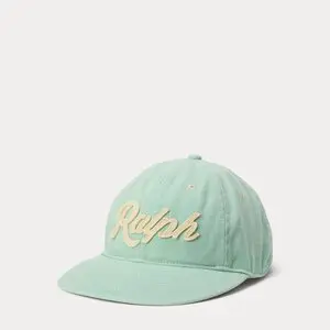 Ralph Lauren Logo Twill Cap - Celadon