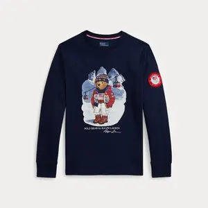 Ralph Lauren Team Usa Polo Bear Cotton Tee