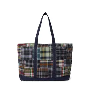Ralph Lauren Patchwork Madras Tote