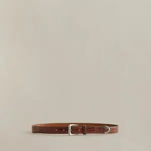 Ralph Lauren Lizard Belt - Brown