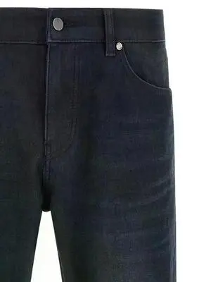 BOSS Delaware Slim-fit Jeans In Knitted Denim - Blue