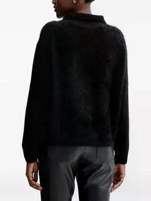 Rag & Bone Jada Buttoned Turtleneck Sweater