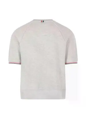 Thom Browne Piqué Short-sleeve Sweatshirt