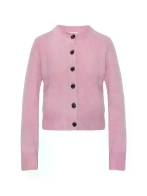 LISA YANG Brushed Button Cardigan