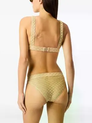 Missoni Textured Two-piece Bikini Set - Gold