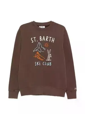 MC2 SAINT BARTH Ski-embroidery Sweatshirt