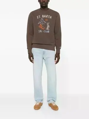 MC2 SAINT BARTH Ski-embroidery Sweatshirt