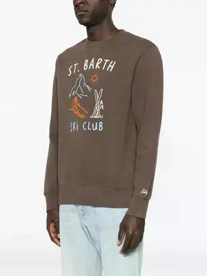 MC2 SAINT BARTH Ski-embroidery Sweatshirt