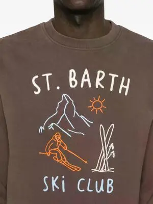 MC2 SAINT BARTH Ski-embroidery Sweatshirt