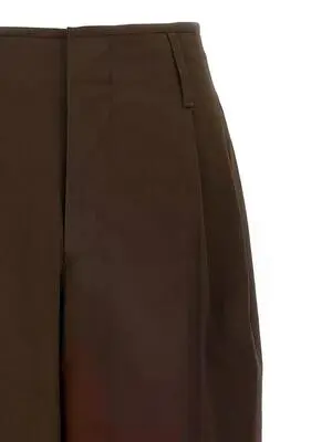 DARKPARK Belt-loop Turn-up Trousers