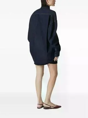 Missoni Logo-patch Chest-pocket Shirt - Blue