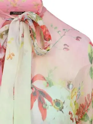 Roberto Cavalli Floral-print Shirt