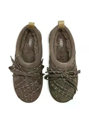 UGG Woven Lace-up Sandals