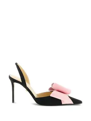 Mach & Mach Le Cadeau Bow-detail Pumps