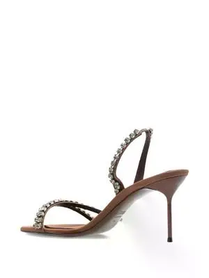 Paris Texas Diamond Strap Stiletto Sandals