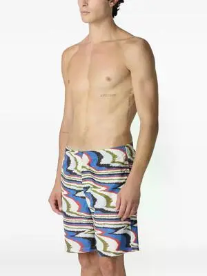 Missoni Zigzag-print Swim Shorts