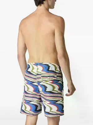 Missoni Zigzag-print Swim Shorts
