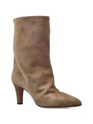 Paris Texas Pointed Heeled Boots - Neutrals