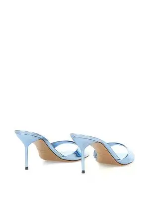 Paris Texas Lidia Patent Leather Sandals - Blue