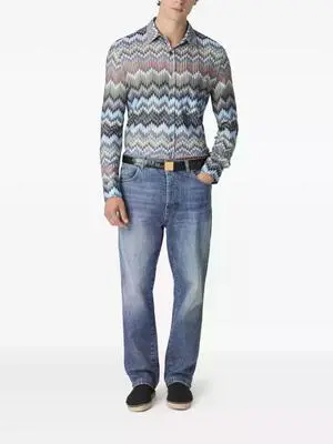 Missoni Chevron Buttoned Shirt