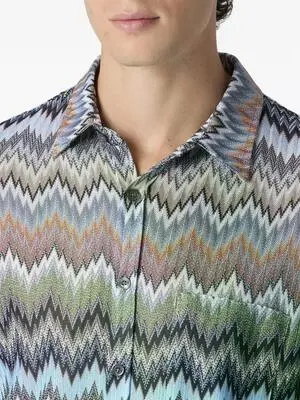 Missoni Chevron Buttoned Shirt