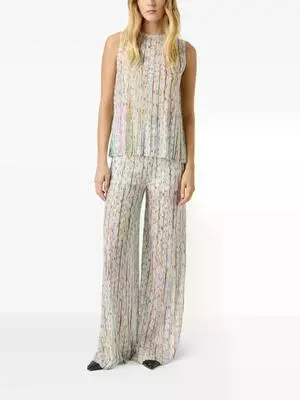 Missoni Sequin-embellished Round-neck Top