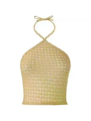 Missoni Crochet Halterneck Top
