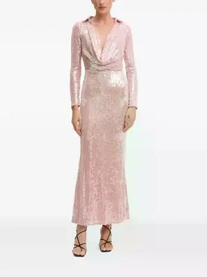 Bardot Sequined Midi Dress