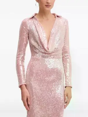 Bardot Sequined Midi Dress