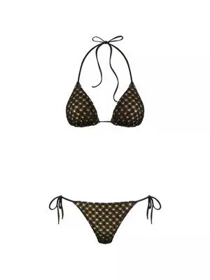Missoni Embellished Triangle Bikini - Black