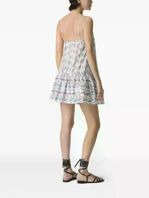 Missoni Chevron-patterned Mini Dress