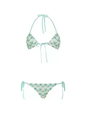 Missoni Abstract-pattern Bikini - White