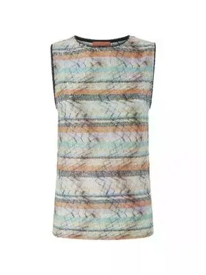 Missoni Striped Top - Neutrals