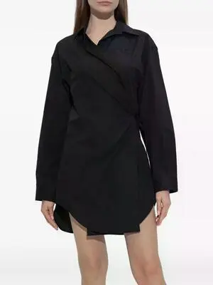 DIESEL® Wrap Dress With Logo