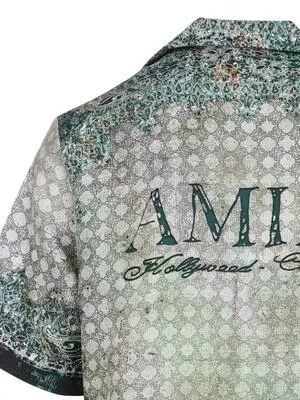 Amiri Patterned Silk Shirt